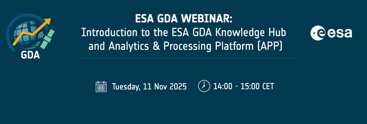 Webinar: GDA Knowledge Hub and Analytics & Processing Platform