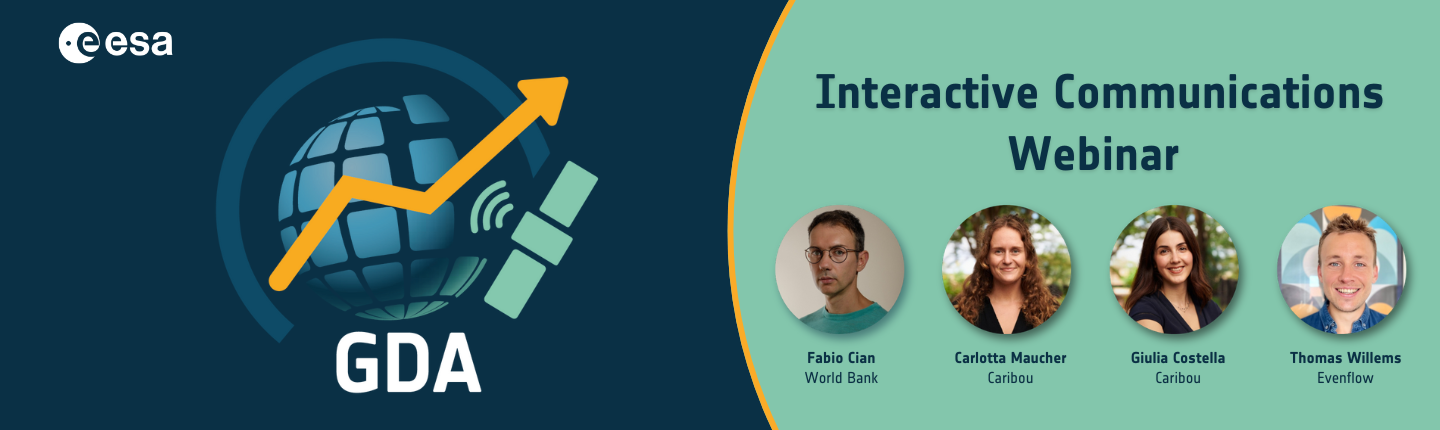 ESA GDA Webinar: Interactive EO Tools Boost Engagement & Impact